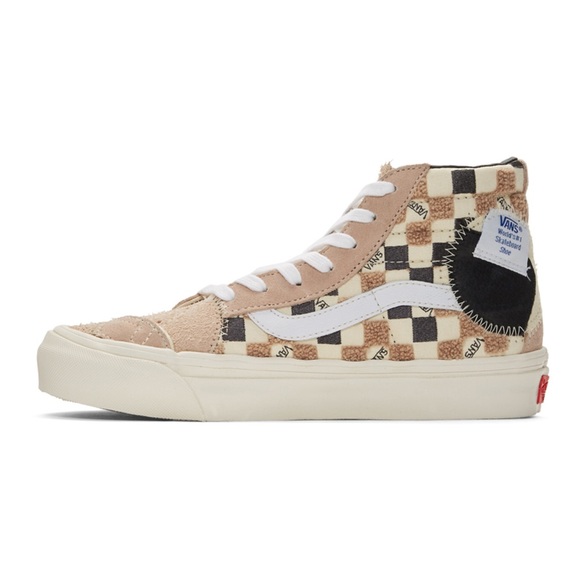 Vans | Shoes | Vans Sk8hi Bricolage Embroidered Checker | Poshmark